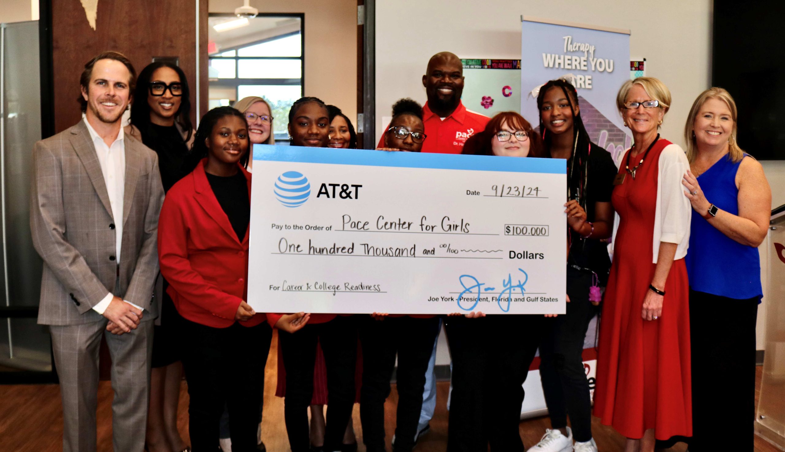 Pace Center for Girls Receives $100,000 Grant from AT&T to Support ...