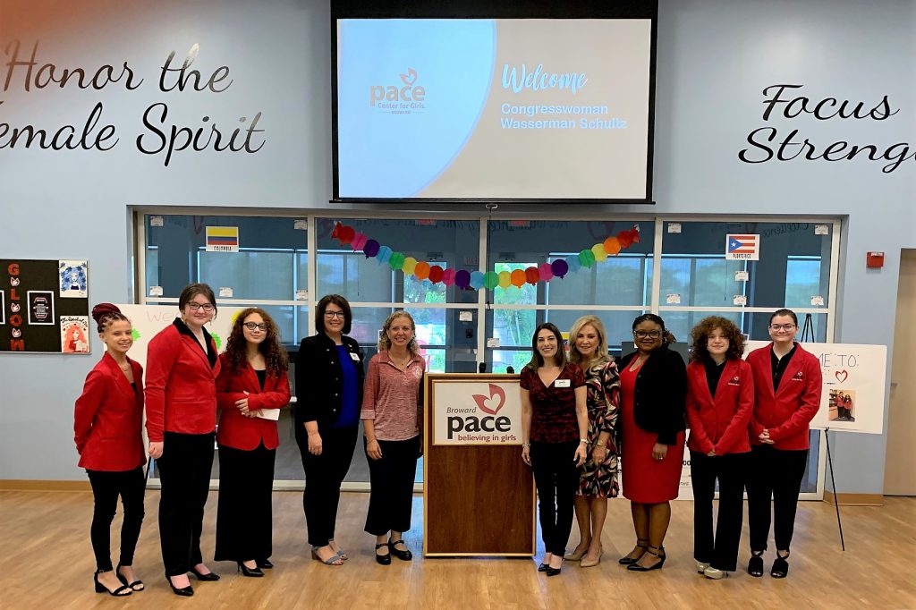 Congresswoman Debbie Wasserman Schultz Visits Pace Broward During the ...