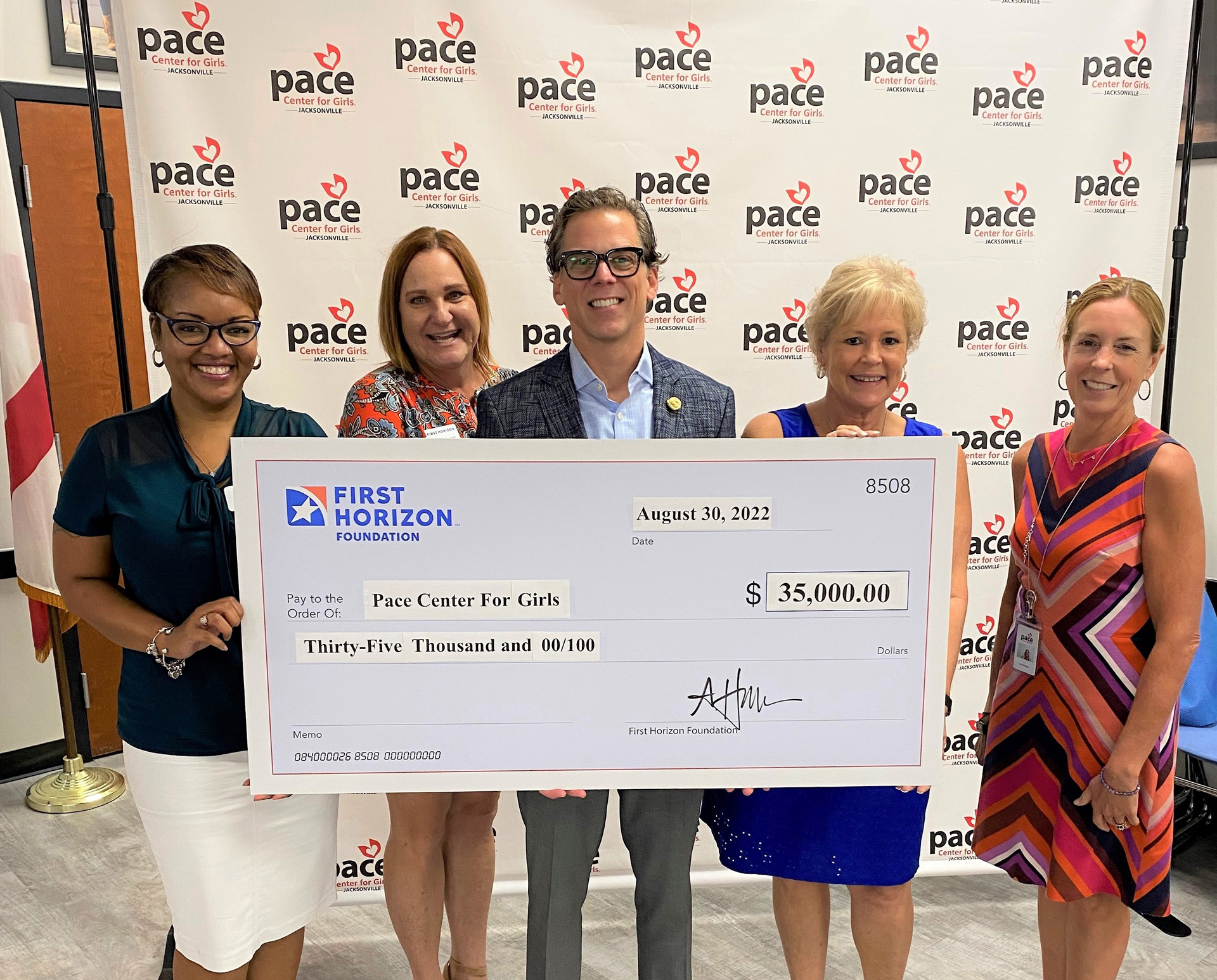 First Horizon Foundation Donates $35,000 to Pace Center for Girls ...