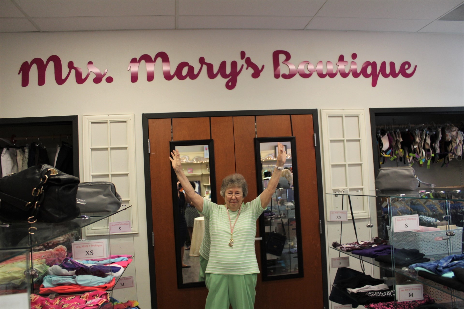 ‘Mrs. Mary’s Boutique’ offers girls at Pace a dream shopping experience ...